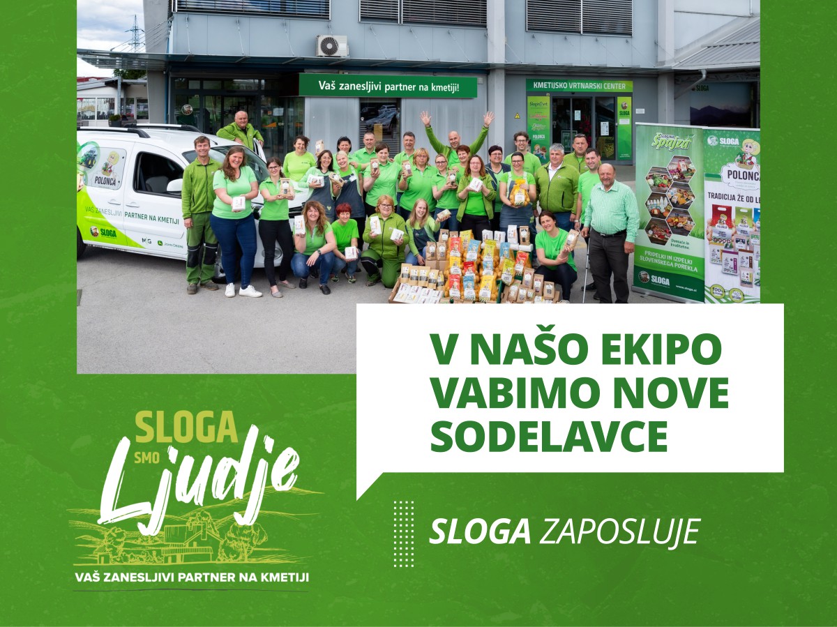 KGZ SLOGA, z.o.o. - Sloga zaposluje!